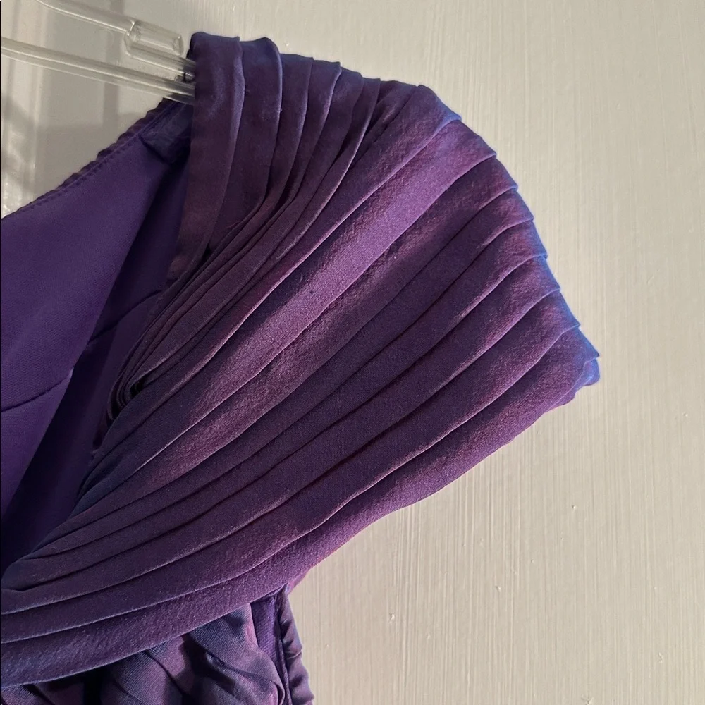 Tadashi Shoji | Dresses | Tadashi Shoji Deep Purple Maxi Dress Color ...